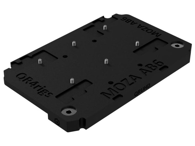QRUHD Moza AB6 Quick Release Plate Kit [QRUHDMozaAB6] : QR4rigs, Quick ...